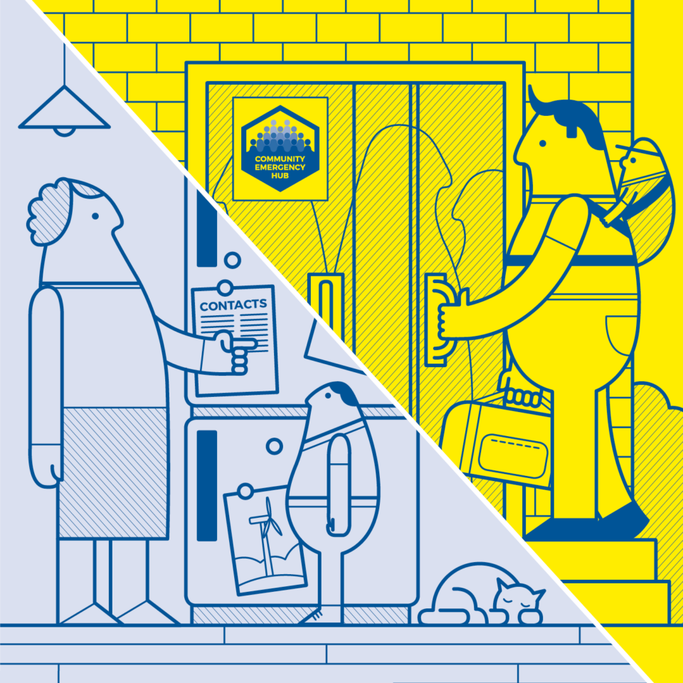 Design Studio Wellington | Gusto. Community Emergency Hubs campaign