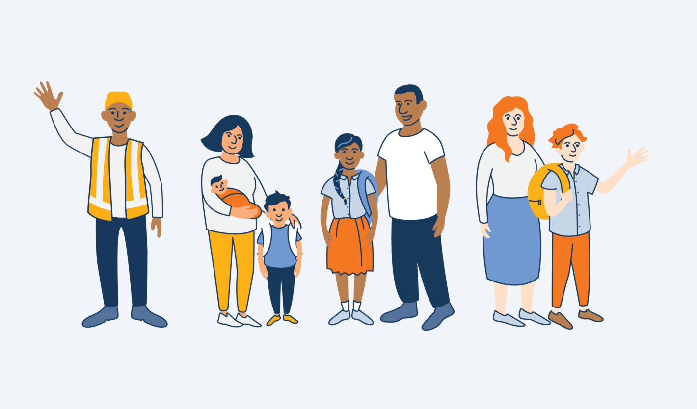 Design Studio Wellington | Gusto. School transport assistance animation