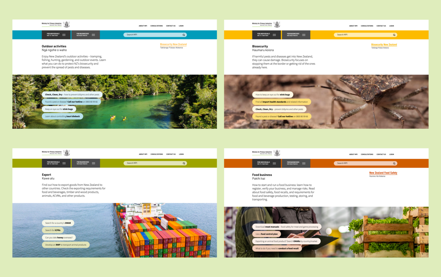 Design Studio Wellington NZ | Gusto. Website visual redesign