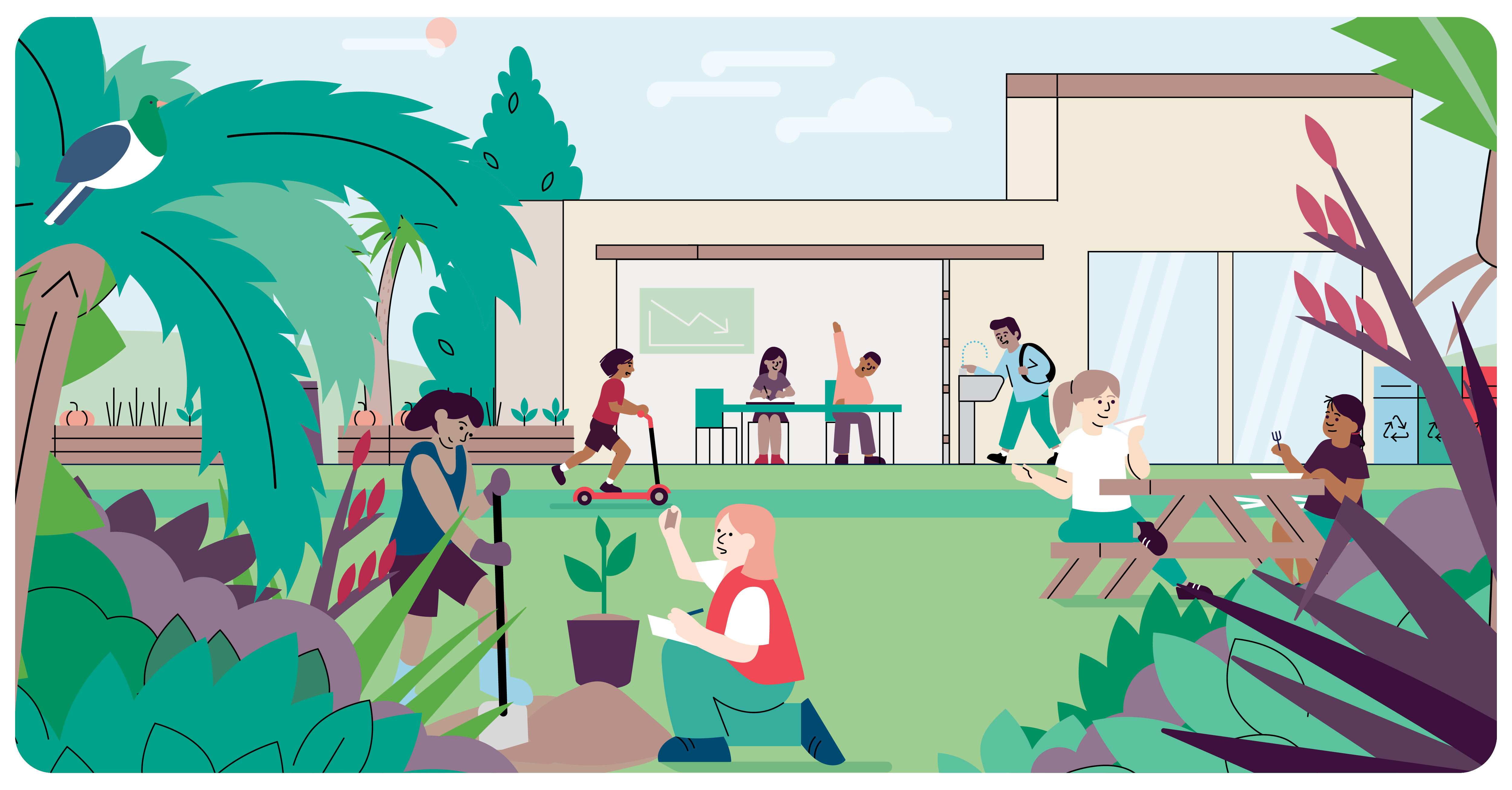 Design Studio Wellington NZ | Gusto. School Carbon Emission Reduction ...